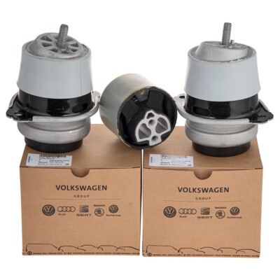 OEM Pair Engine Mounts and Transmission Mount 7L8199131A For Audi Q7 VW ...