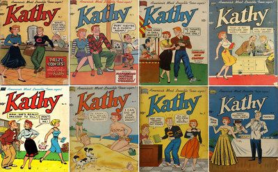 1949 - 1953 Kathy Comic Book Package - 9 eBooks on CD | eBay