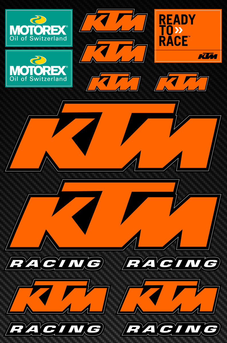 Dirtbike Motocross Motorex Decals Stickers Graphic Aufkleber Adesivi ...