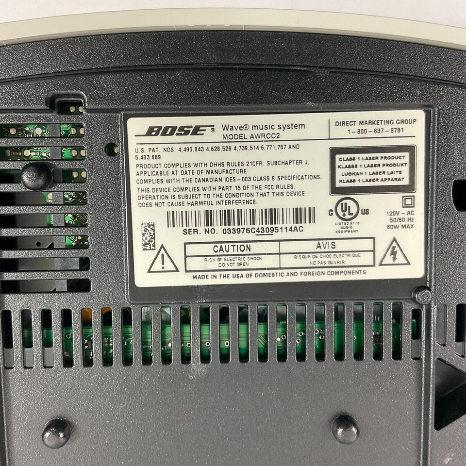 Bose Wave Music AWRCC2 & Disc Multi-CD Changer w/ Remote | eBay