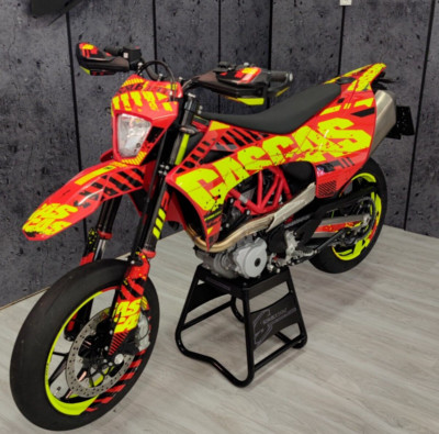 Gas Gas SM 700 Supermoto 2022 2023 Fluo Graphics decals stickers kit ...