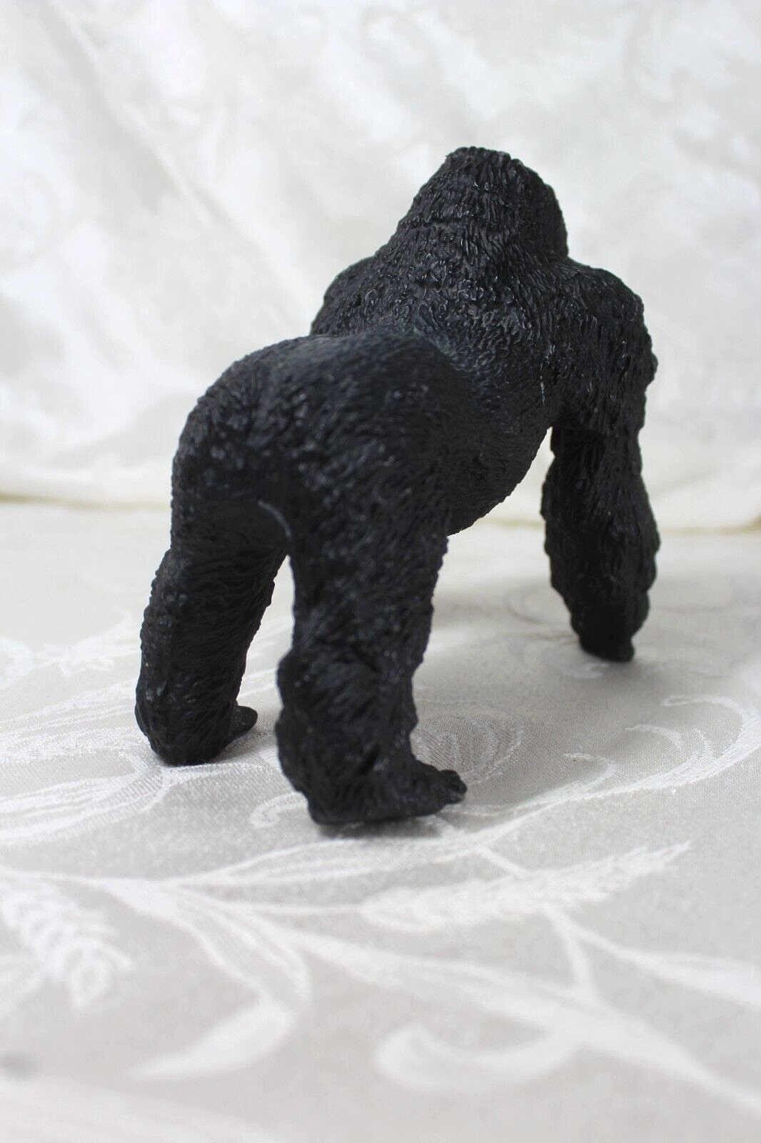 1990 Safari Ltd. GORILLA Figure Toy 6" Vanishing Wildlife Male Gorilla ...
