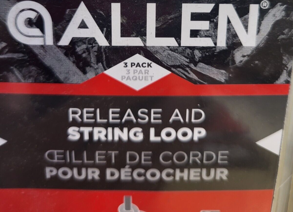 Allen Release Aid String Loop Orange and Green Lot of 2 Packs of 3 (6 ...