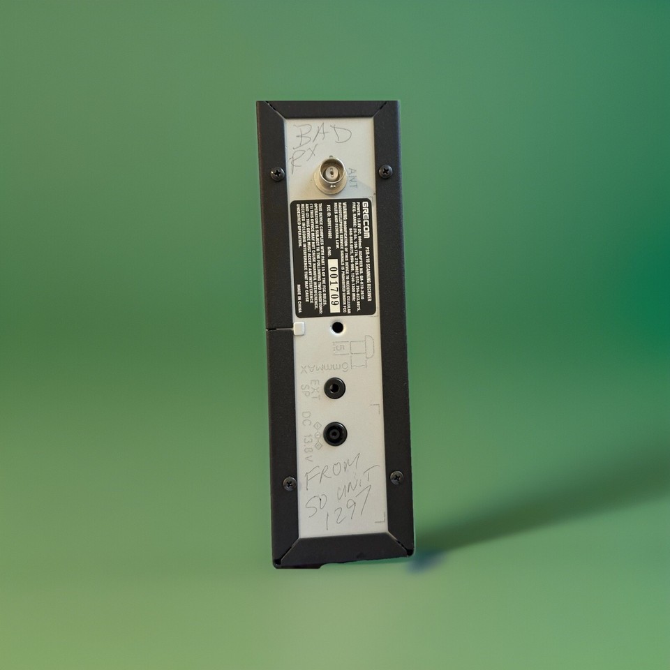 Grecom PSR-410 Scanning Receiver for Parts Only No Power Supply Or ...