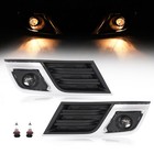 KUAFU Fog Lights W/ Bezels Trim For Chevrolet Traverse 2013-2017 ...