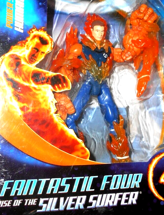 Human Torch Vs Silver Surfer