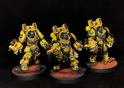 Black Templars Primaris Aggressors painted Warhammer 40k Primaris Space ...