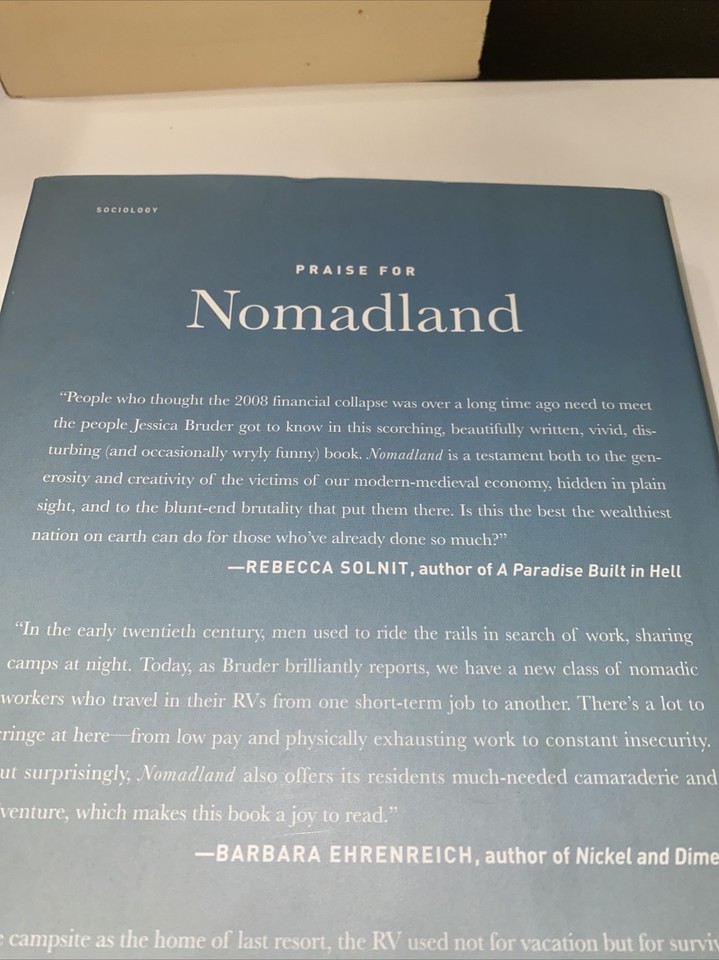 Nomadland Surviving America in the Twenty First Century by Jessica Bruder Books 9780393249316 | eBay