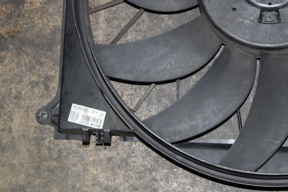 2001-2006 MERCEDES BENZ S500 ENGINE COOLING FAN ASSEMBLY K6443 | eBay