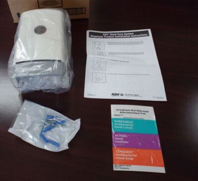 Wall Mount Soap Dispenser Bathroom Commercial Retail Office Kay Hand ...