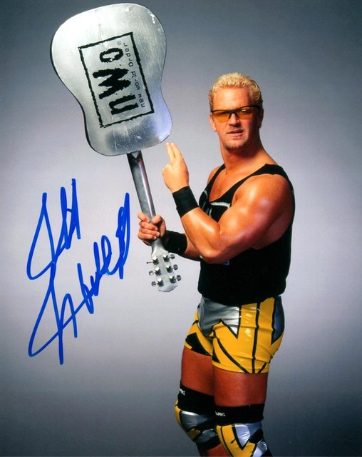 Jeff Jarrett Signed WCW Wrestling 8x10 Photo Autograph TNA WWE COA ...