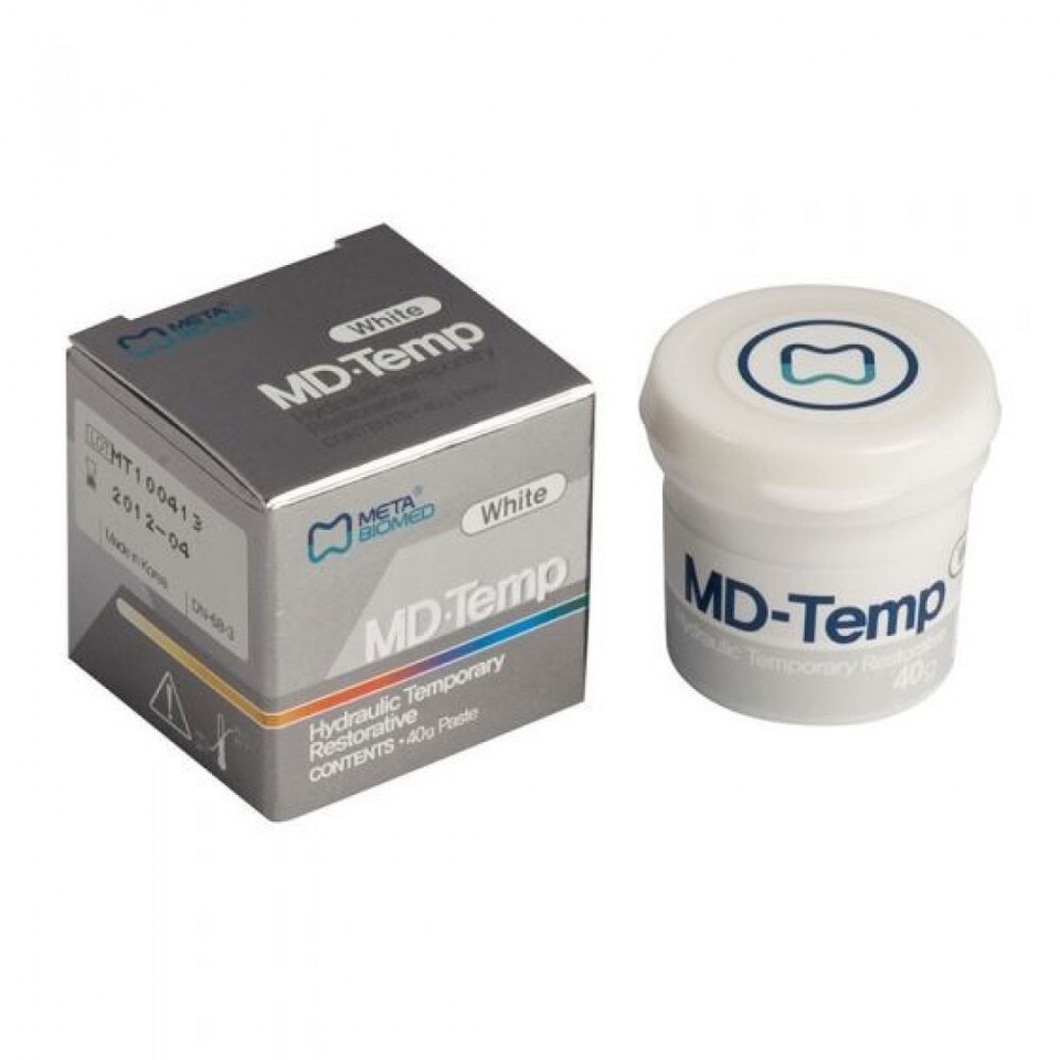 Meta-Biomed MD-Temp Plus Temporary Restorative Material White Jar (Free ...