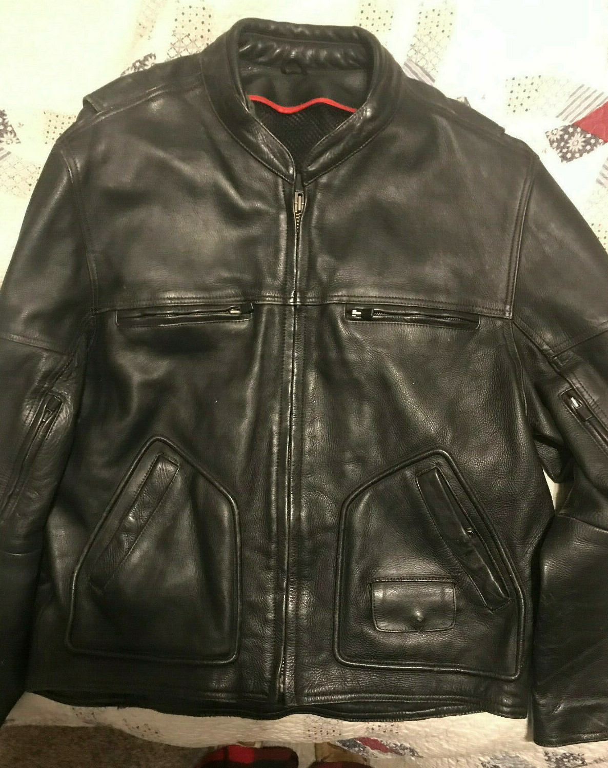 Vintage Motorcycle Jacket - Gem