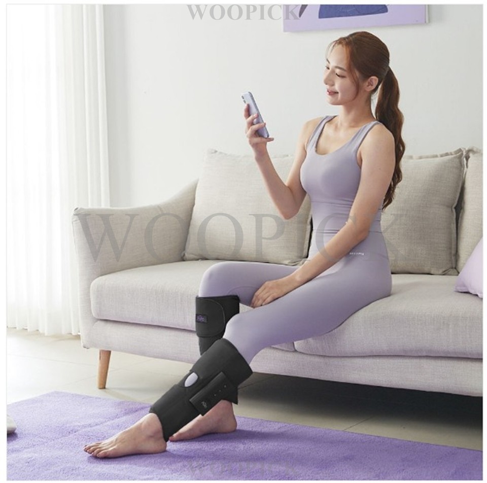 Pulio Wireless Heat Air Pressure Leg Calf Massage Machine Massager ...