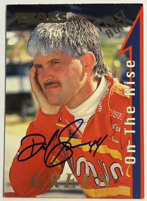 DAVID GREEN 1995 TRAKS #OTR7 NASCAR AUTOGRAPHED RACING CARD | eBay