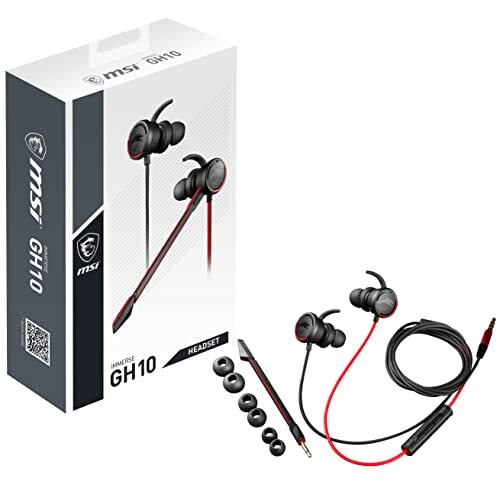 MSI Immerse GH10 GAMING Headset Gaming Earphone SP819 | eBay