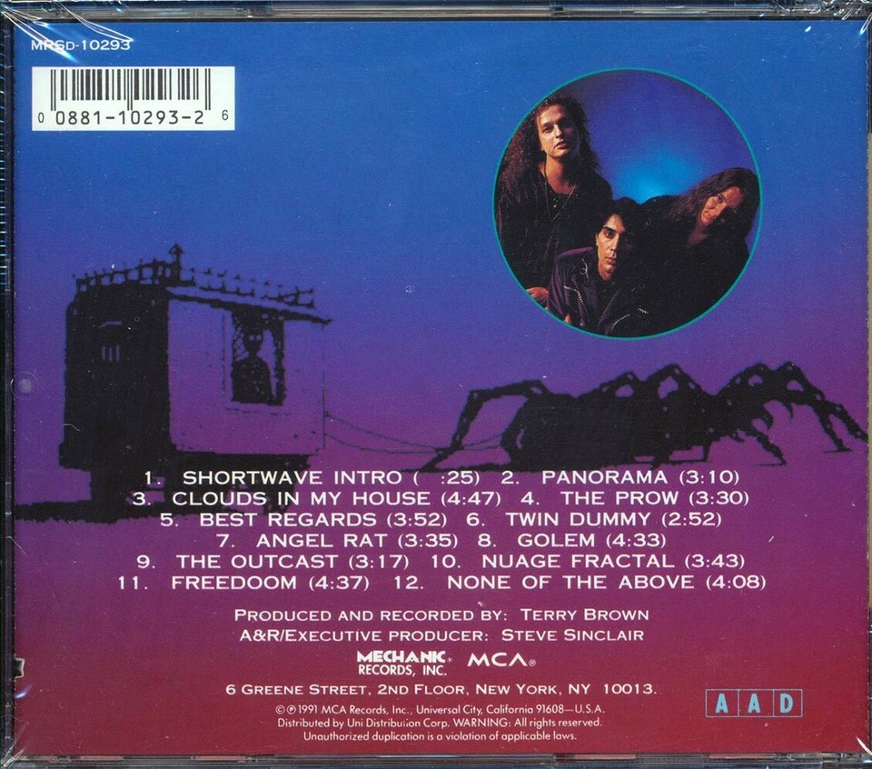 Voivod Angel Rat - CD - 008811029326 (marked/ltd stock) 8811029326 | eBay