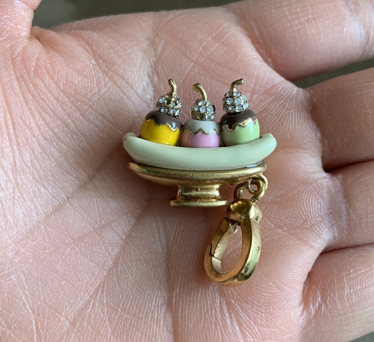 Rare Retired Juicy Couture Banana Split Charm AUTHENT… - Gem