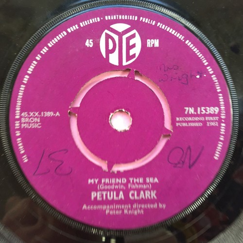 Petula Clark - My Friend The Sea - Pye Records 7N.15389 VG+ Condition | eBay