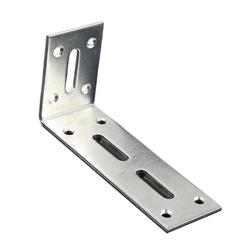 Adjustable L Shape Brackets Sturdy Design Cold-rolled Steel Office ...