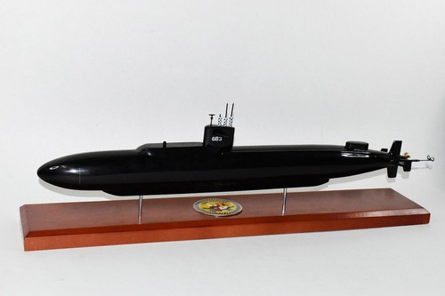USS Parche Extended Hull SSN-683 Submarine Model, US Navy, Scale Model ...