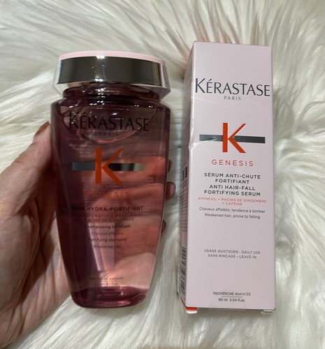 brand New Authentic Kerastase Genesis Serum 90ml& Genesis Shampoo 250ml ...