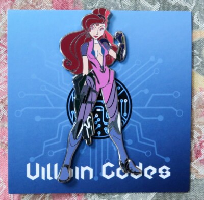 DISNEY XOVER FANTASY PIN MEGARA AS WIDOWMAKER HERCULES OVERWATCH JUMBO ...