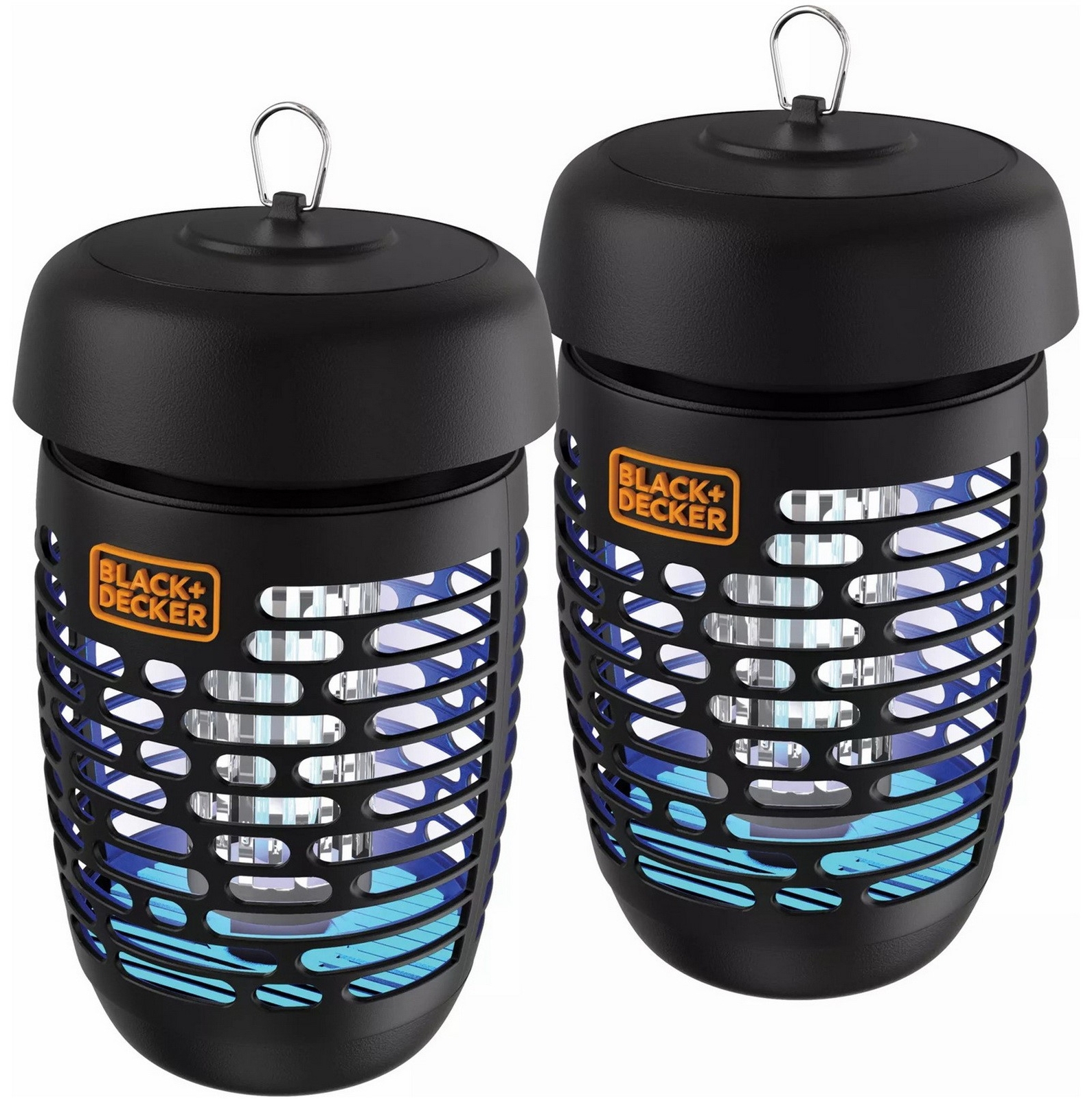 2 Pack Black+Decker Electric Bug Zapper Light Mosquito Fly Insect Pest ...