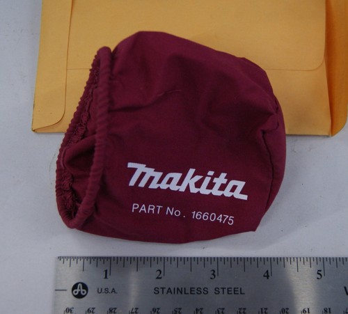 New Genuine Makita DUST BAG FOR BO5010 SANDER DUSTBAG 166047-5 1660475 ...