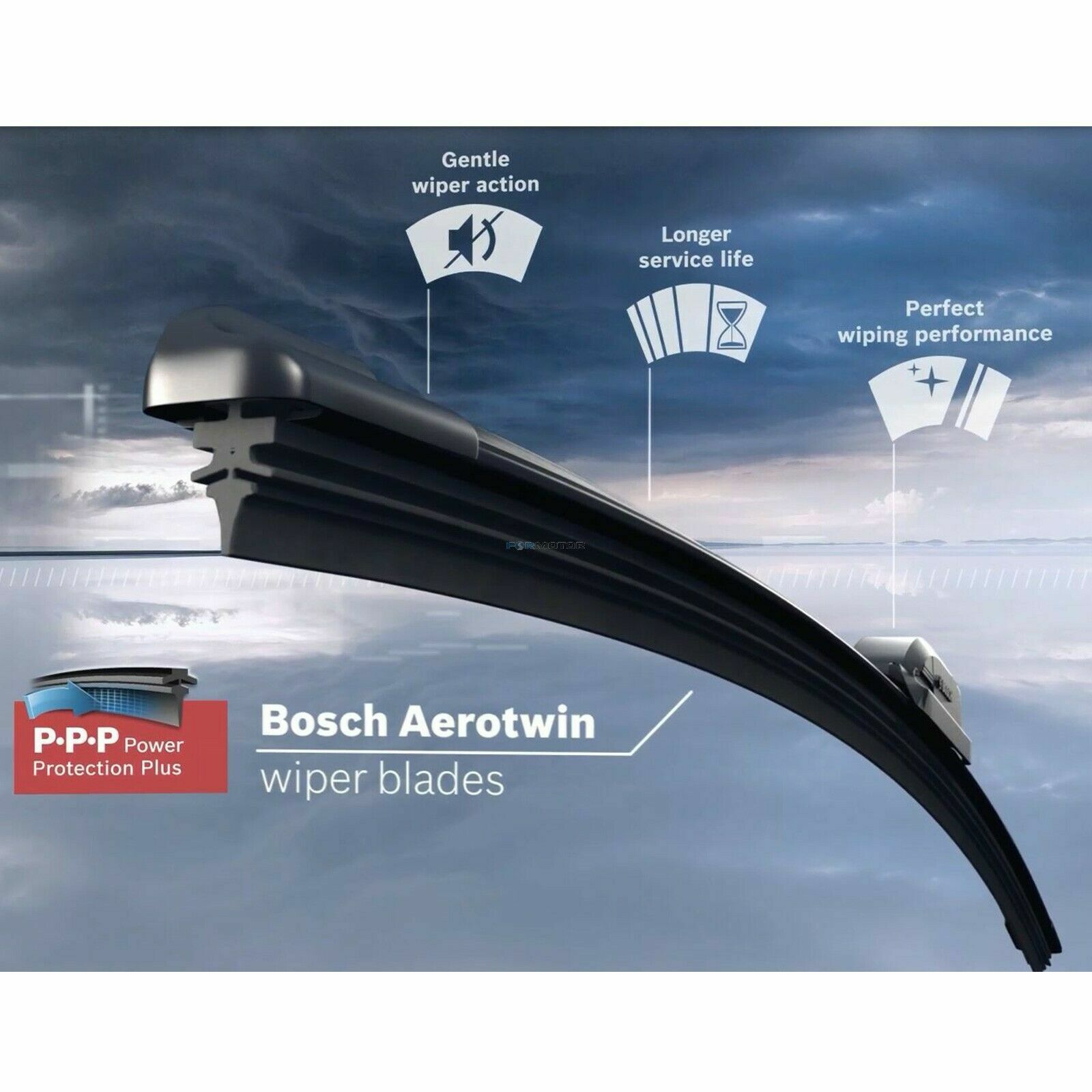 Bosch 3397007863 Windshield Wiper Blades A863S Aero Twin Audi Skoda VW ...