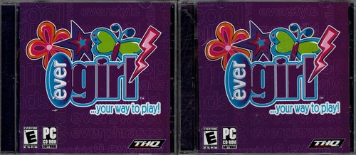Lot of 2 Evergirl Ever Girl Pc New XP Style Party Sport Adventure Role ...