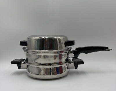 Royal Queen Cookware Made In USA Stainless Steel 5 Piece Set Preowned ...