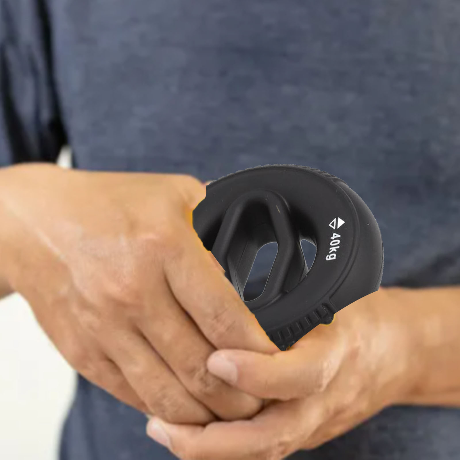 Silicone Grip Training Ring 2 Different Levels 40-50kg Forearm Training ...