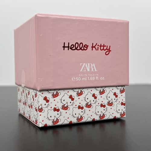 Zara HELLO KITTY Eau de Toilette EDT 1.69 fl oz / 50 ml Perfume Spray ...