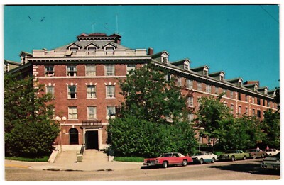 Currier Residence Hall University of Iowa IA Old Classic Cars Unposted ...