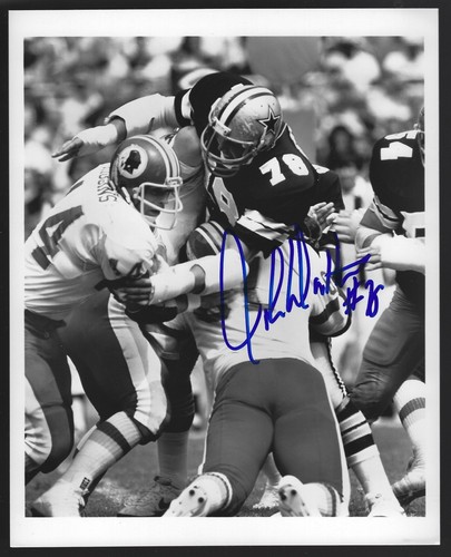 John Dutton Dallas Cowboys Signed Auto 8x10 Football Photo Autograph | eBay