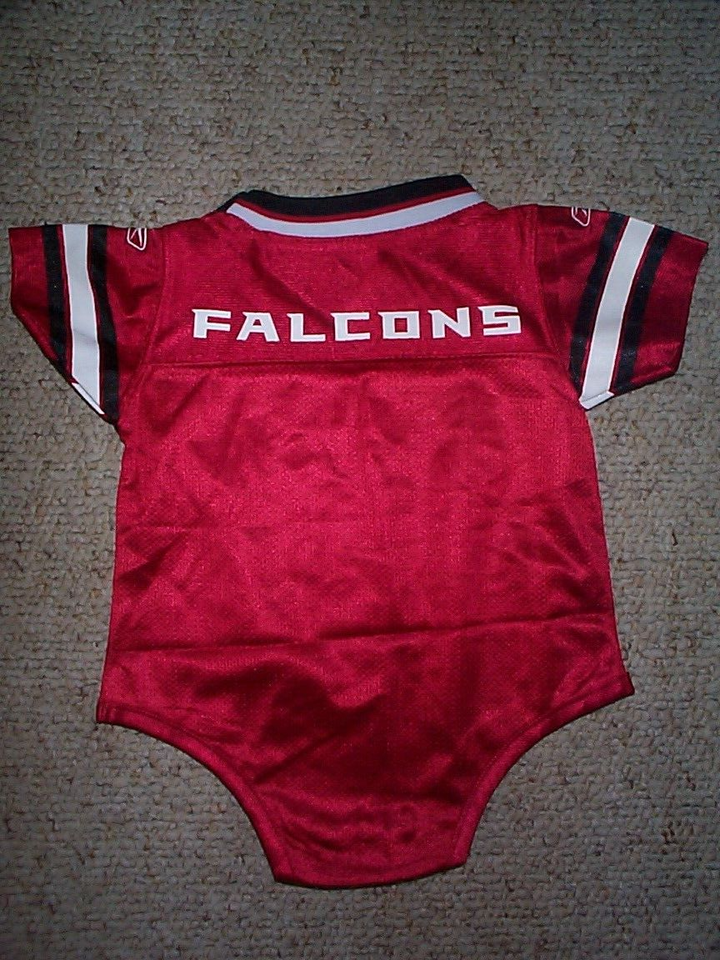 *IRREGULAR* Atlanta Falcons nfl INFANT BABY NEWBORN Jersey 3-6M 3-6 M ...