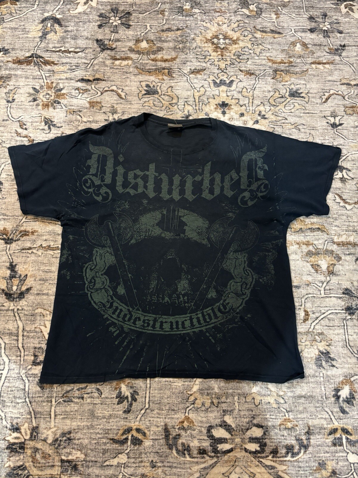 Disturbed 2009 Indestructible Tour Shirt Men’s XL - Gem