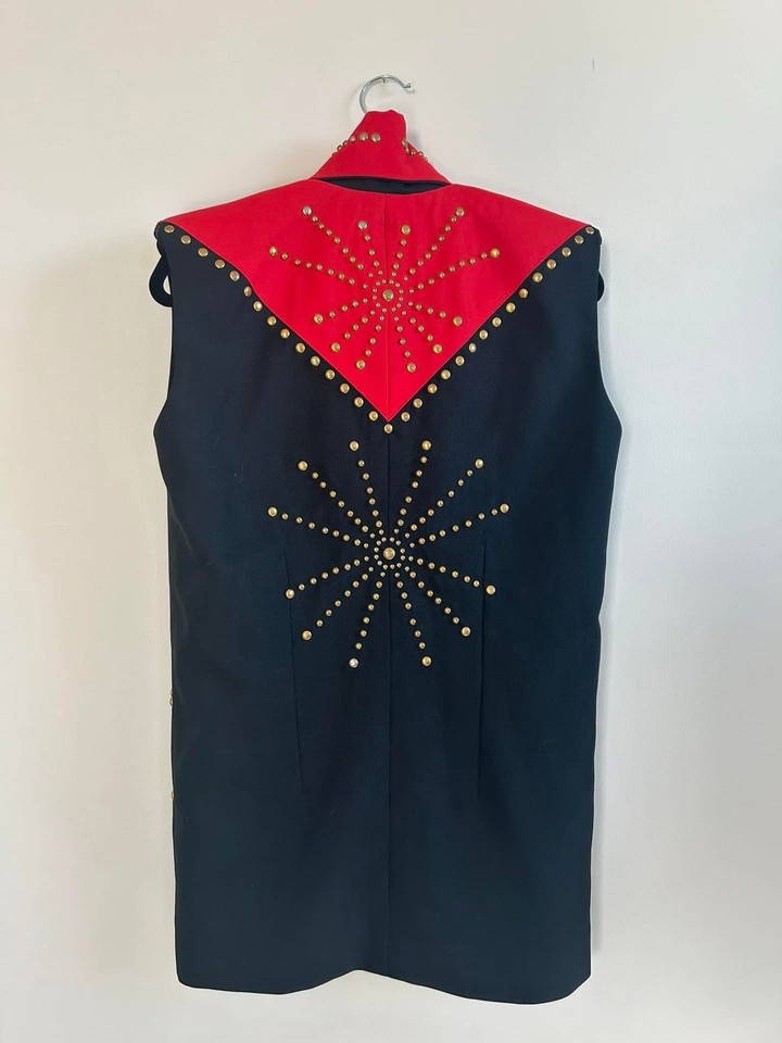 Red Cisco Kid Vest Elvis Presley Professional Costume Size 38 | eBay