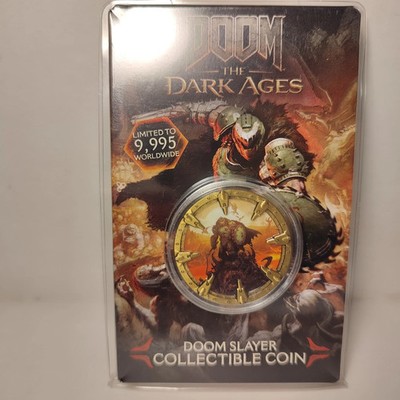 Doom The Dark Ages Limited Edition Coin Official Bethesda Collectible ...