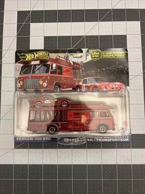 2025 Hot Wheels Premium Team Transport FERRARI 250 GTO & FIAT 642 RN2 ...
