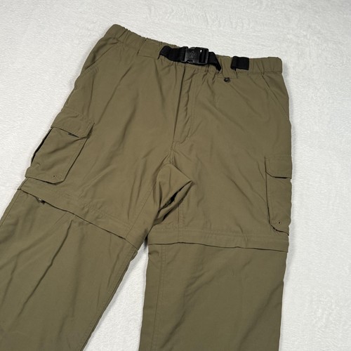 Boy Scouts Of America Switchback Pants Mens Small Green Nylon Hiking ...