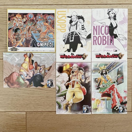ONE PIECE Postcards *Set of 6 | eBay
