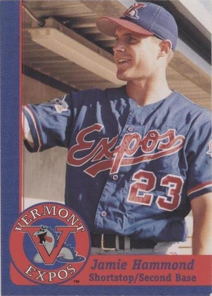 1998 OSP Vermont Expos - #22 Jamie Hammond (RC) for sale online | eBay