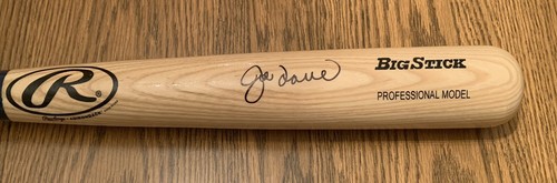 Joe Torre Auto Rawlings Big Stick Bat w/ Mark Hrdlicka COA New York ...