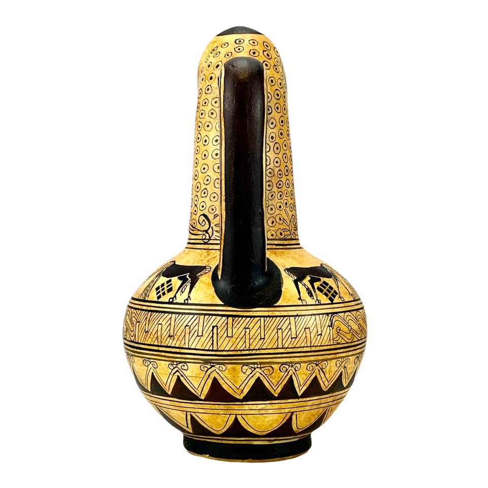 Archaic Cycladic Pottery Jug Griffin's Head Ancient Greek Vase British ...