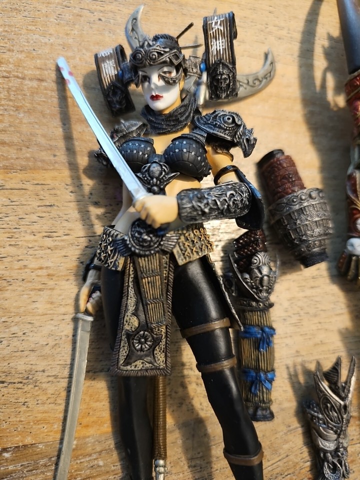 LOTUS ANGEL WARRIOR DARK AGES MANDARIN 2 SPAWN Lot SAMURAI WARS ACTION ...