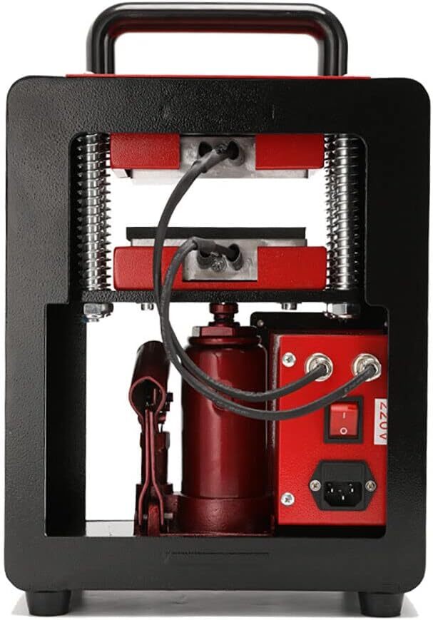 5 Ton Hydraulic Heat Press Machine110V 900W Dual Plates Heating Presser ...