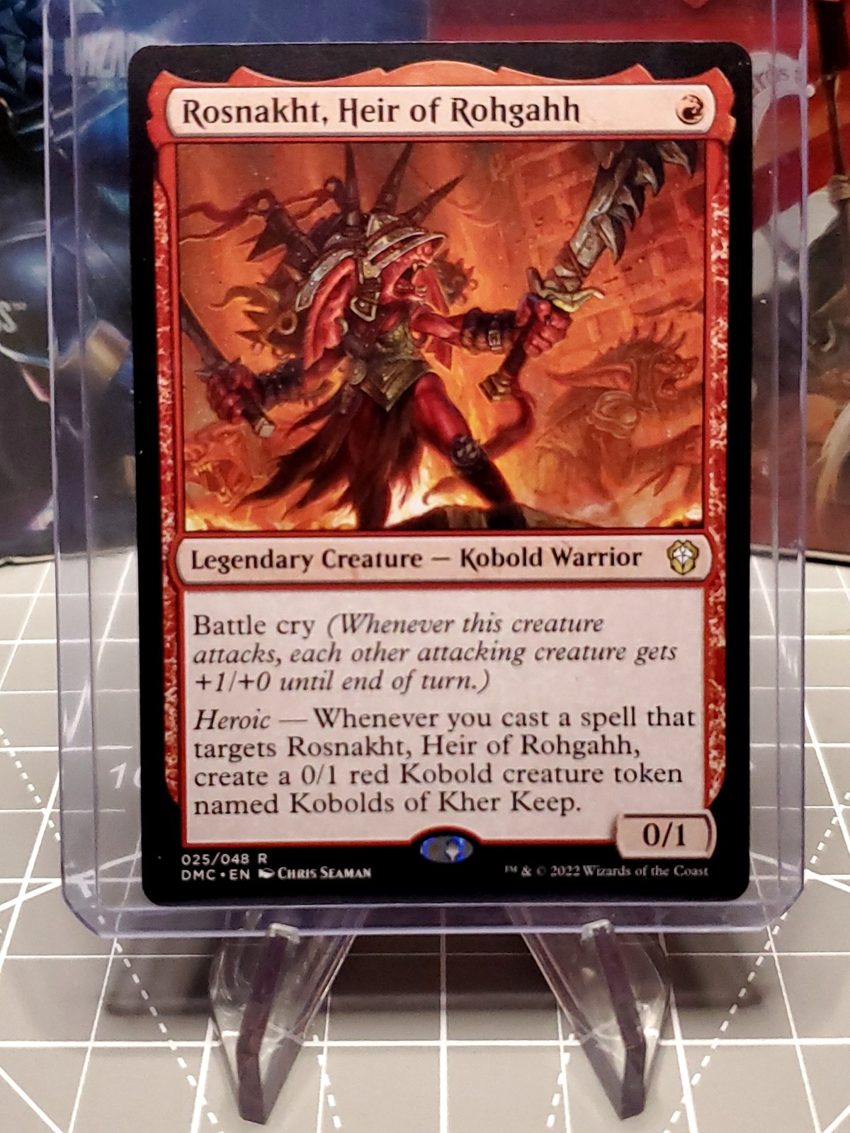 MTG Rosnakht, Heir of Rohgahh Commander: Dominaria United - NM | eBay