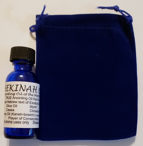 Shekinah Oil Anointing oil of the Most High Exodus 30:22-25 30ml w ...
